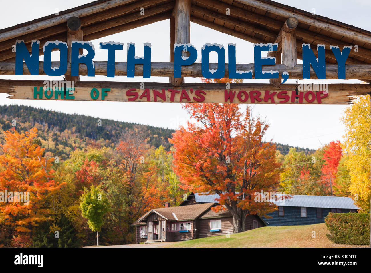 North pole new york hi-res stock photography and images - Alamy