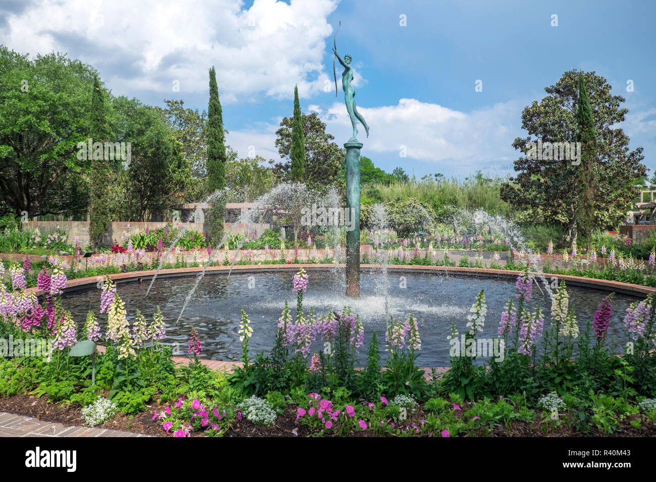Diana statue and fountain, Brookgreen Gardens, Murrells Inlet, South ...