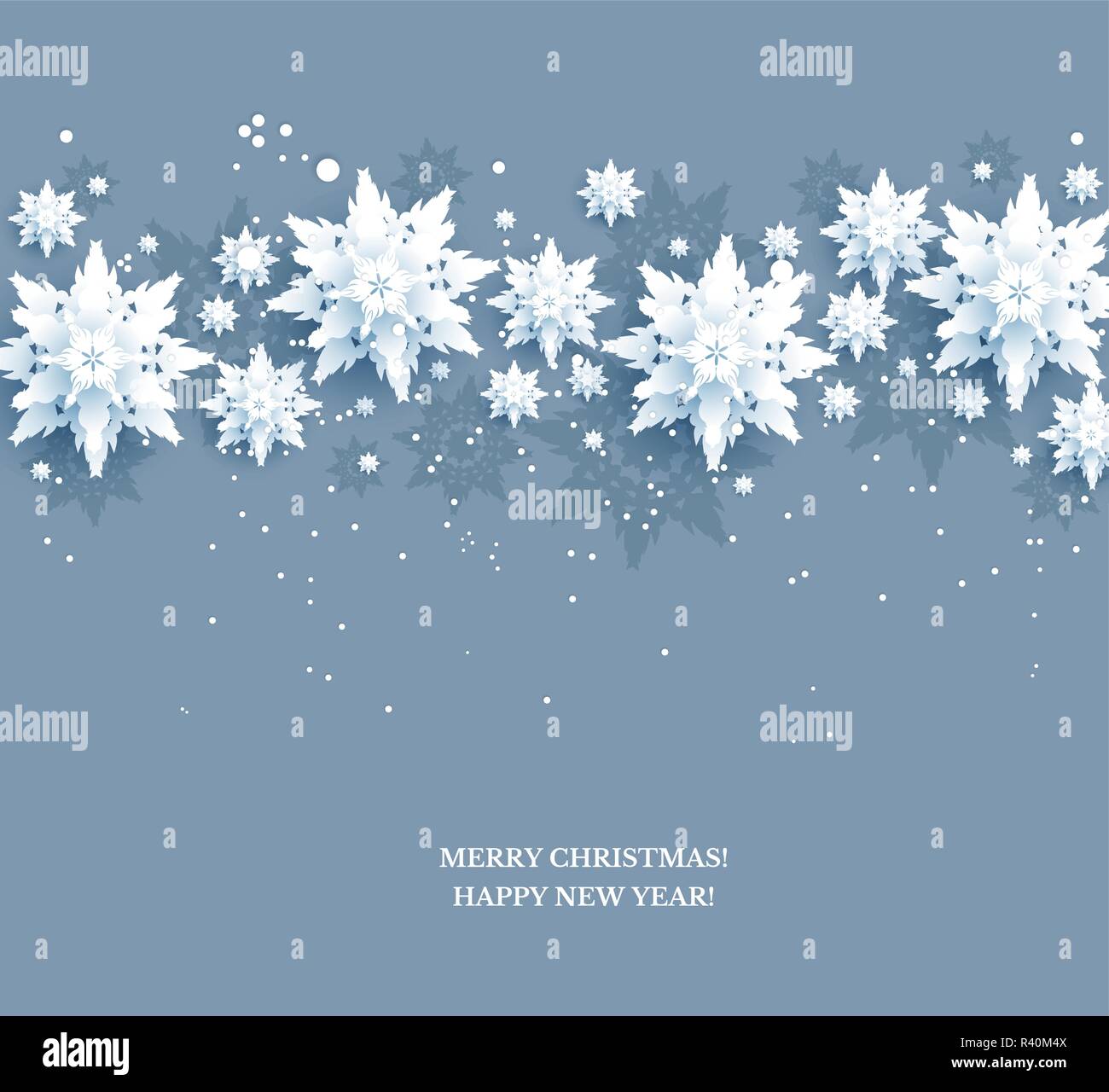 Paper cut christmas background Stock Vector Images - Alamy