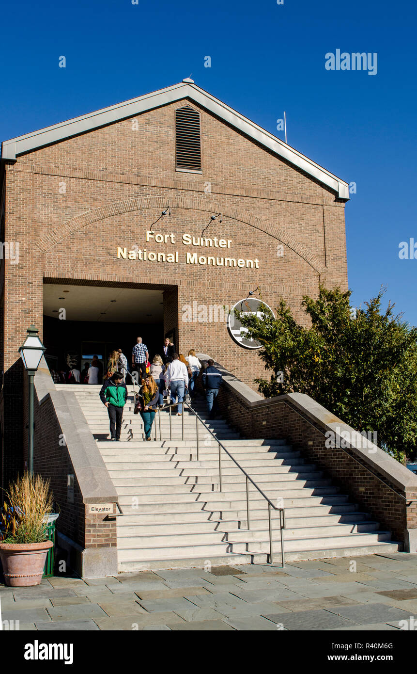 Historic Fort Sumter National Monument, Charleston, South Carolina ...