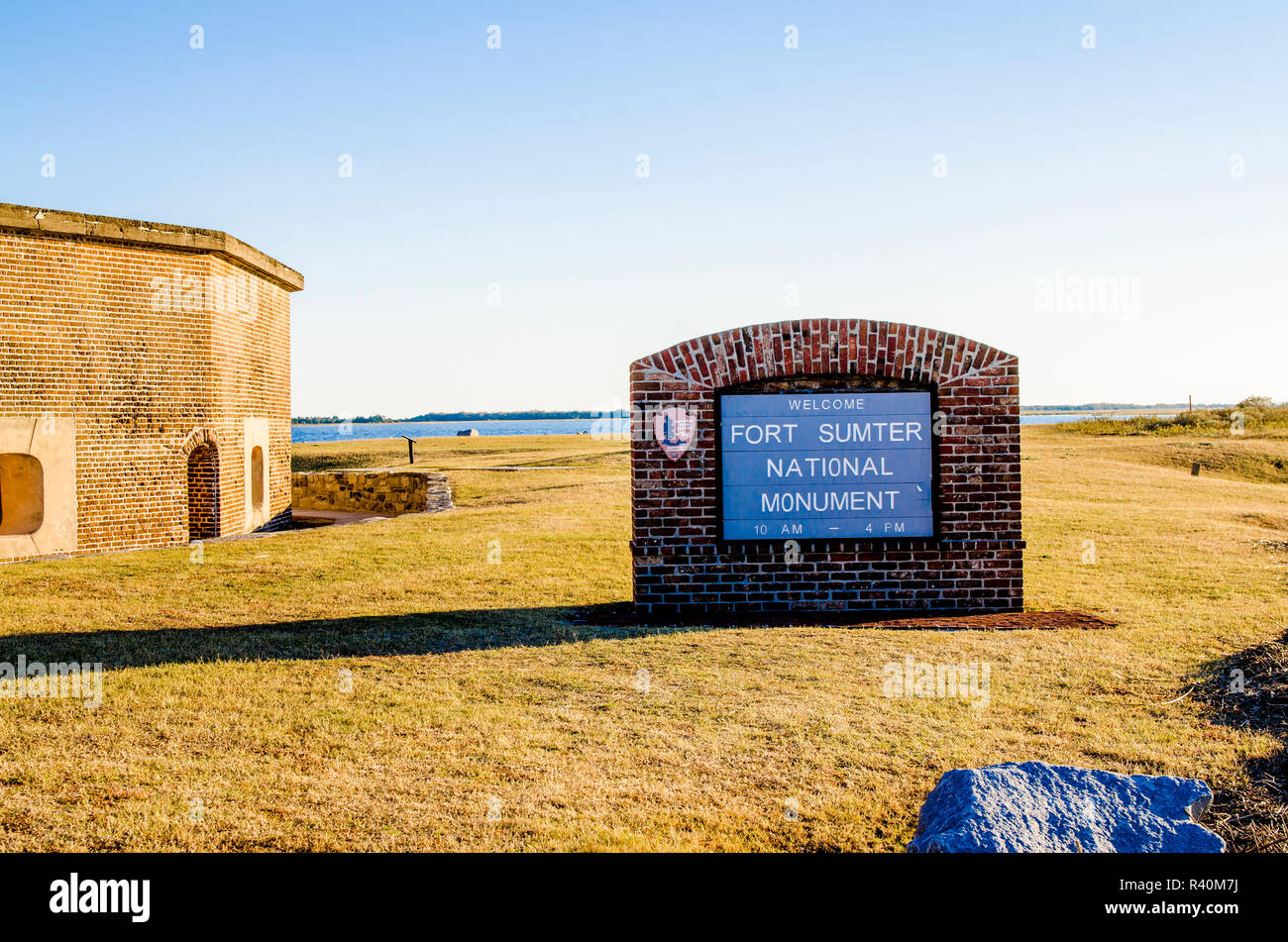 Historic Fort Sumter National Monument, Charleston, South Carolina ...