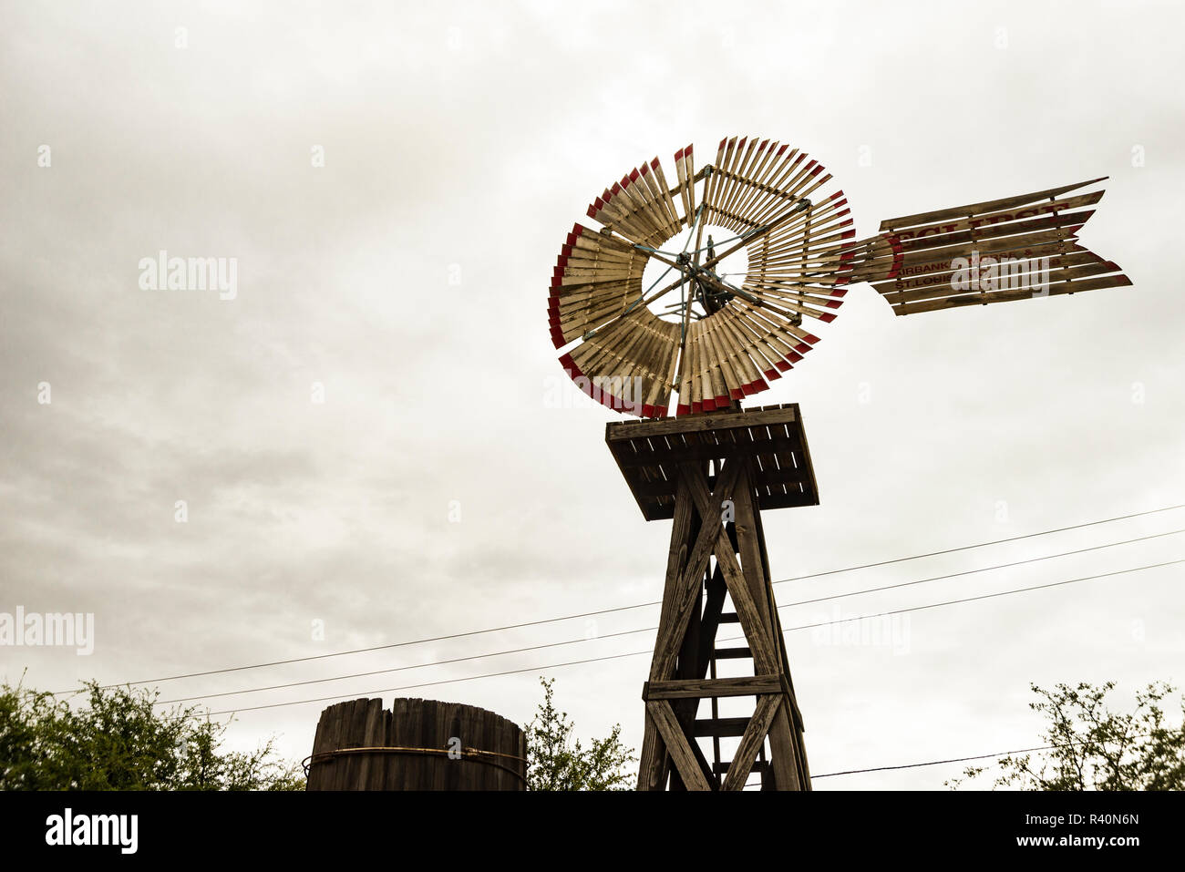 Windmill And Water Tank High Resolution Stock Photography and Images ...