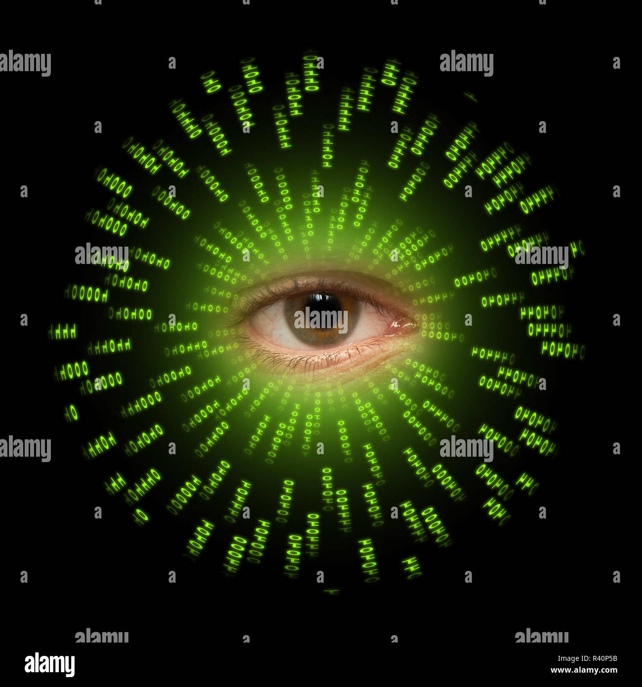 Eye light processing hi-res stock photography and images - Alamy