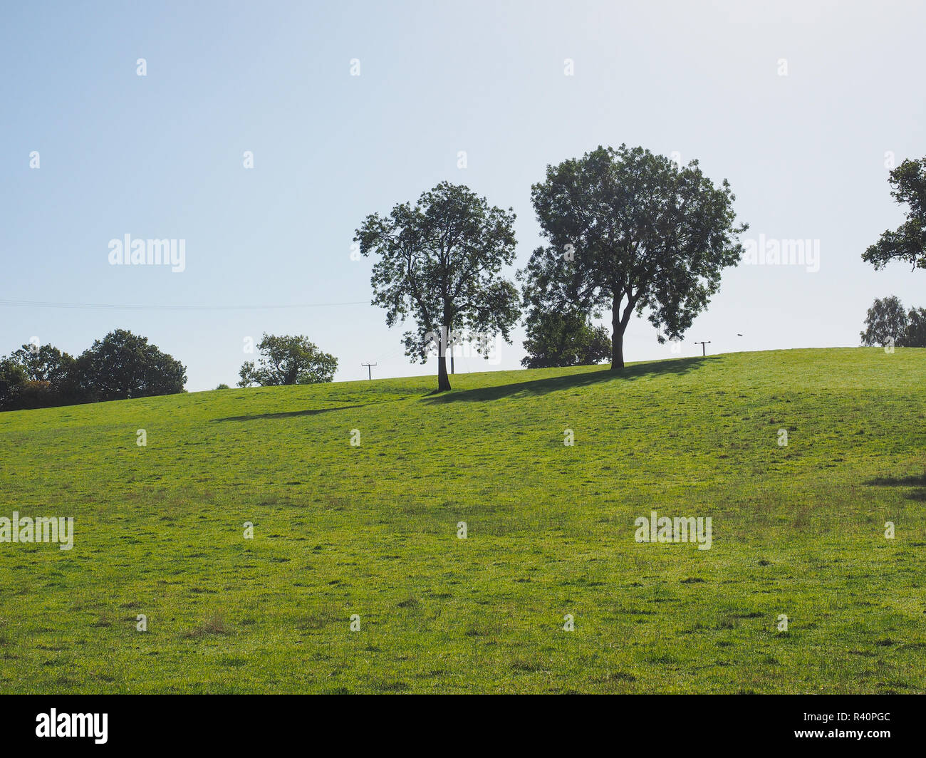 View of Tanworth in Arden Stock Photo - Alamy