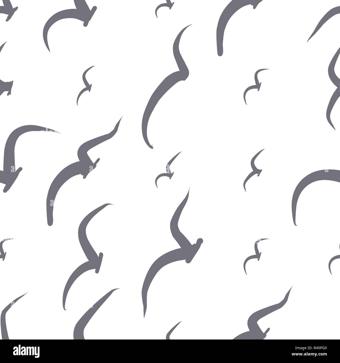 Messy birds Stock Vector Images - Alamy