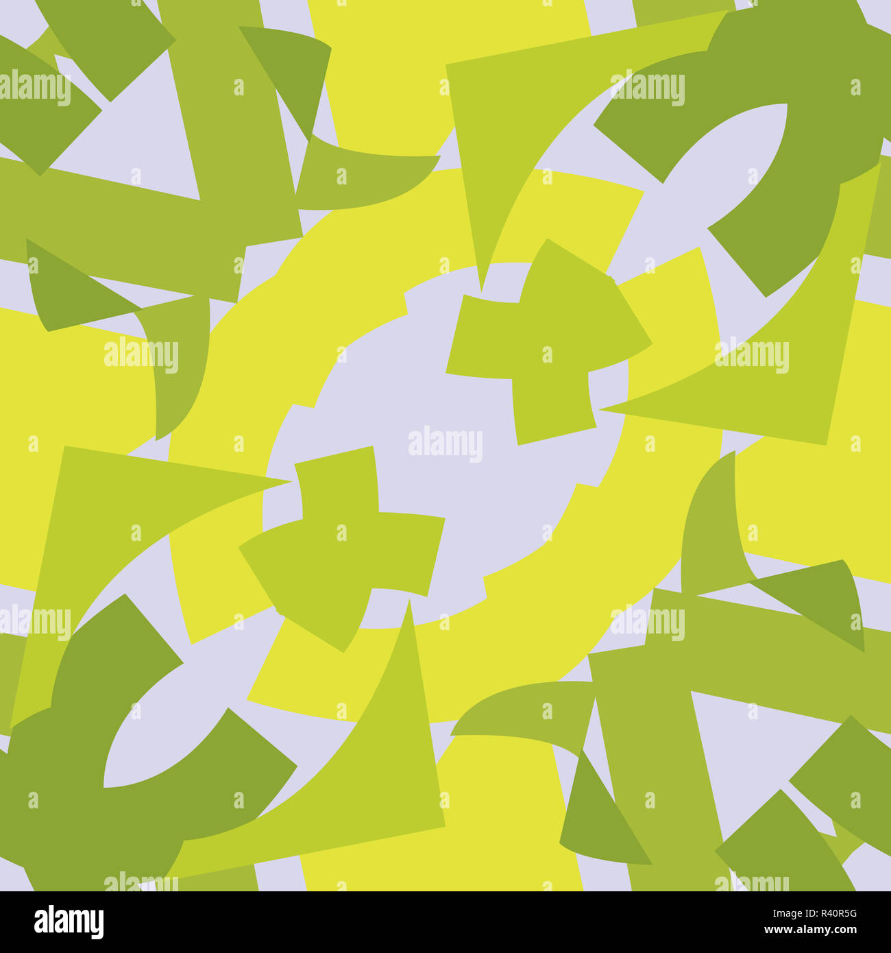 Green Symmetrical Tile Pattern Stock Photo - Alamy