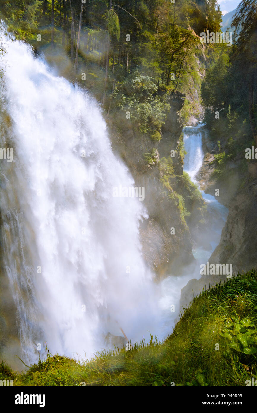 waterfall in the raintal Stock Photo - Alamy