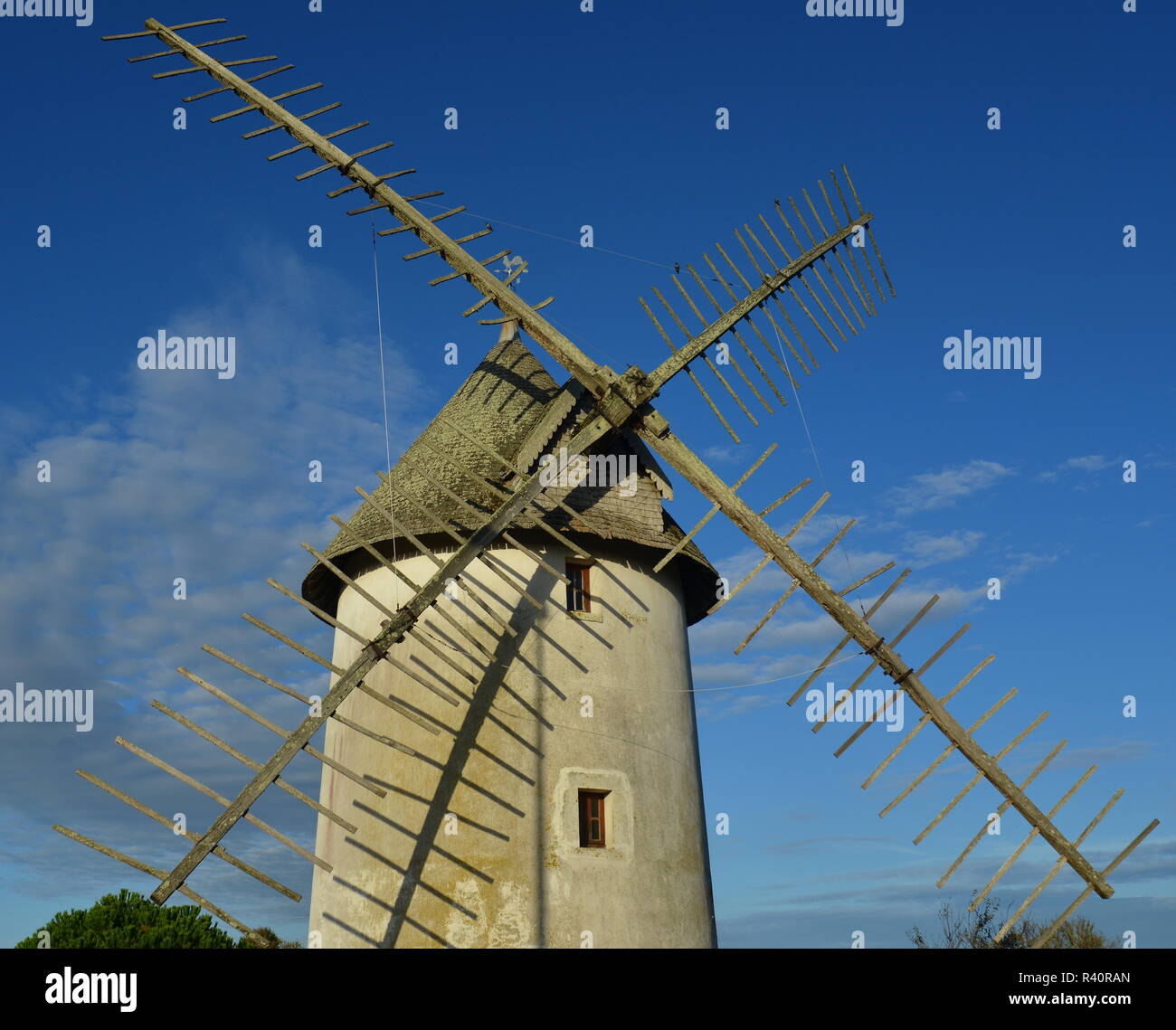 Windmill shadow hi-res stock photography and images - Alamy