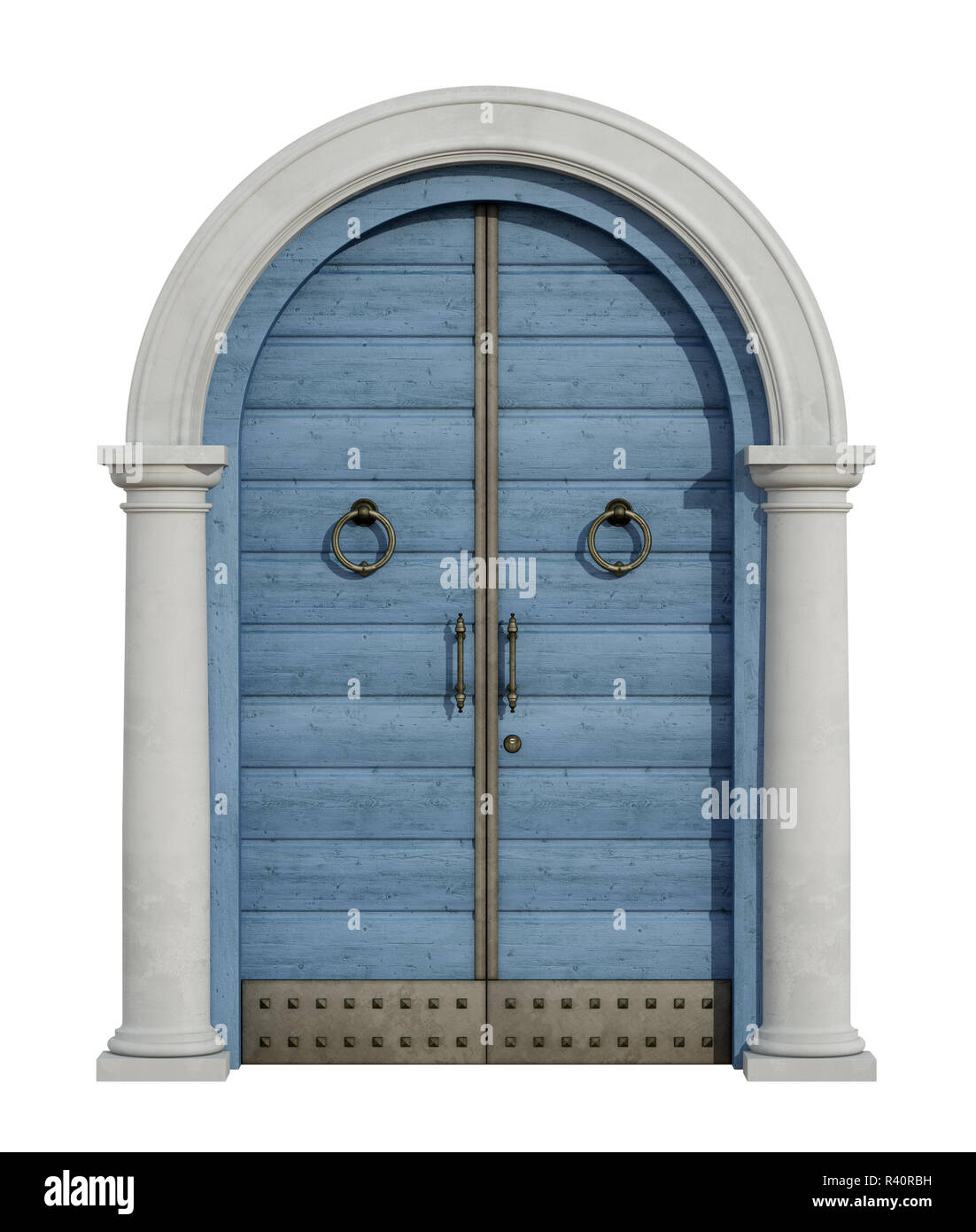 Door of stone Cut Out Stock Images & Pictures - Alamy