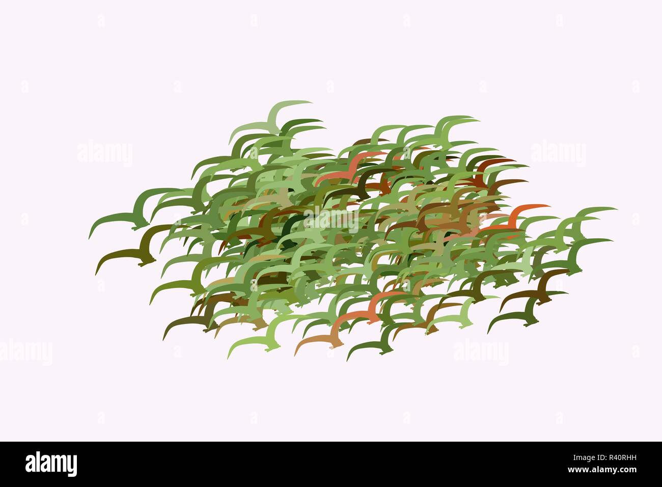 Messy birds Stock Vector Images - Alamy