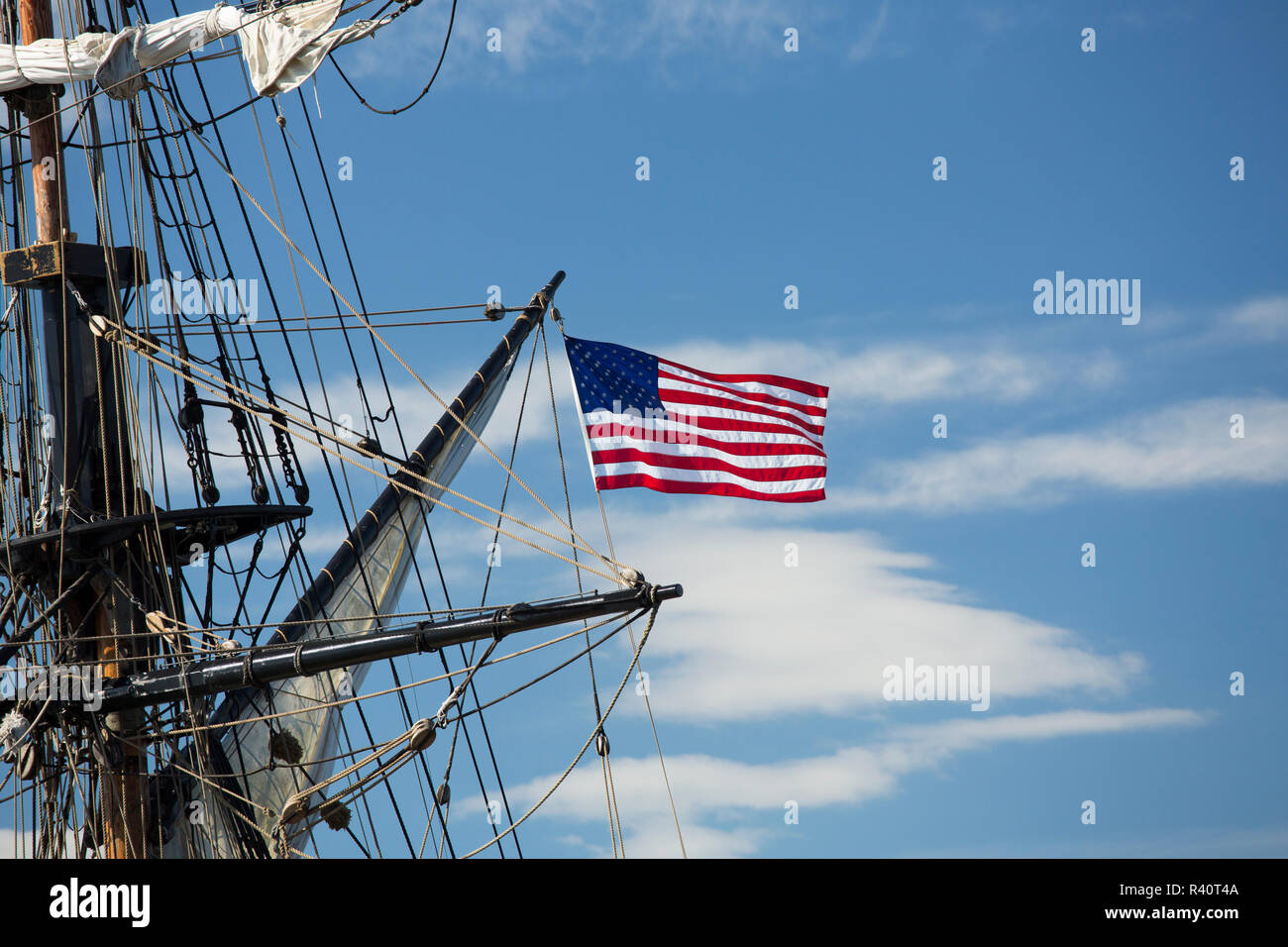 Usa maritime flag hi-res stock photography and images - Alamy