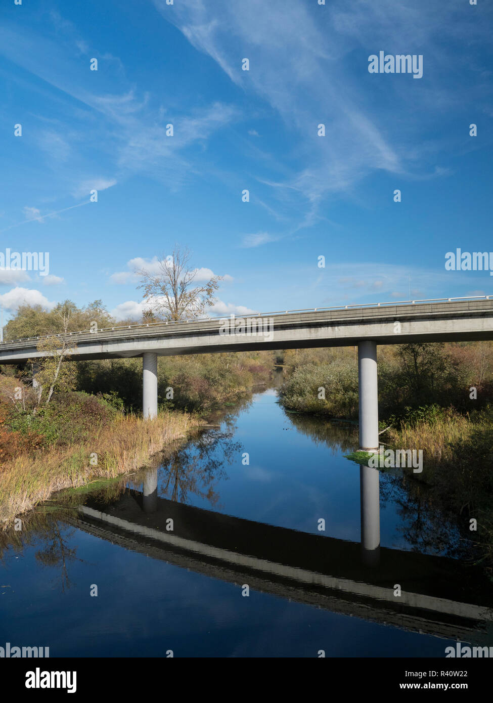 USA, Washington State, Bellevue. Mercer Slough Nature Park Stock Photo ...
