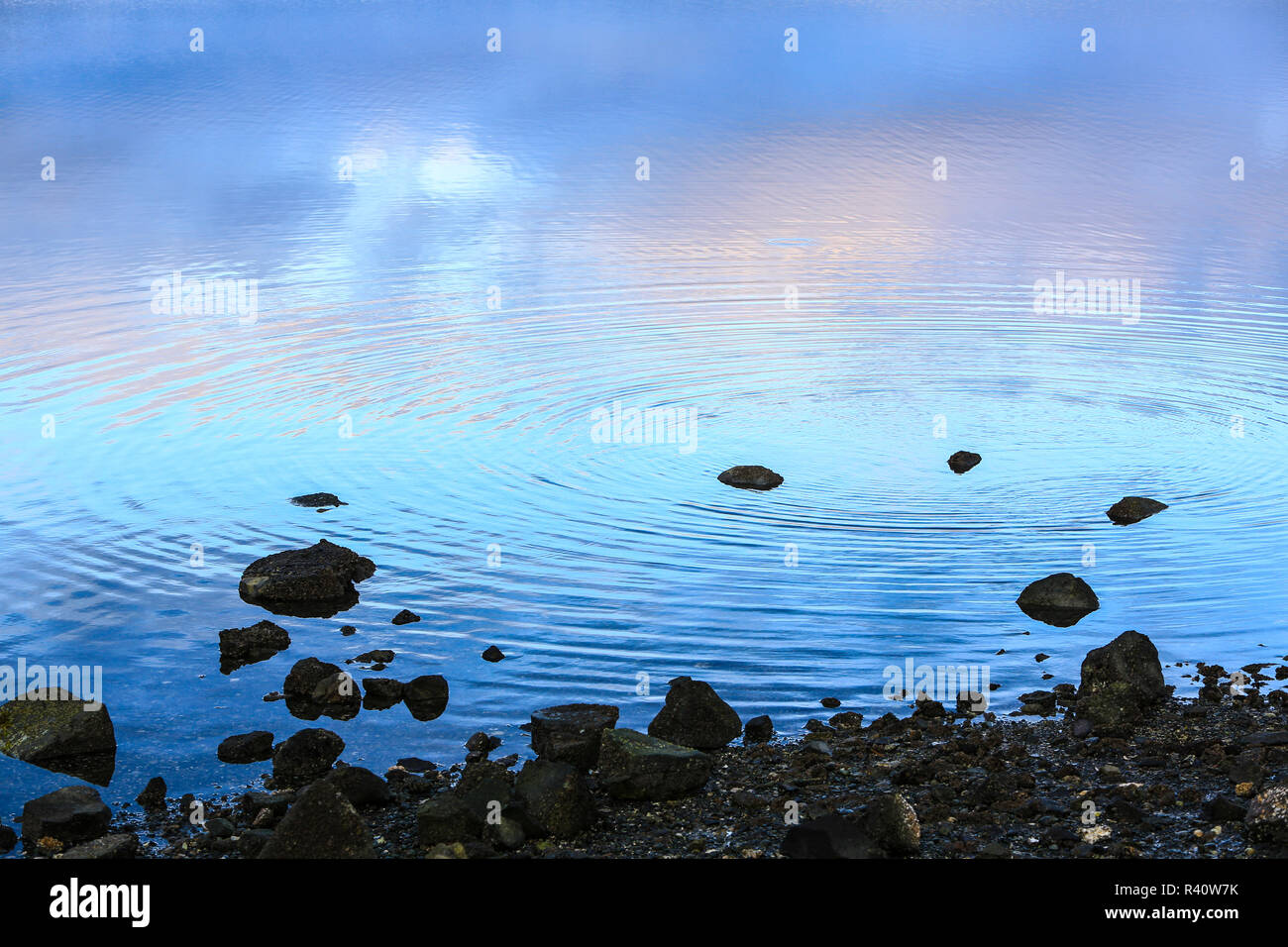 Circular ripple hi-res stock photography and images - Alamy