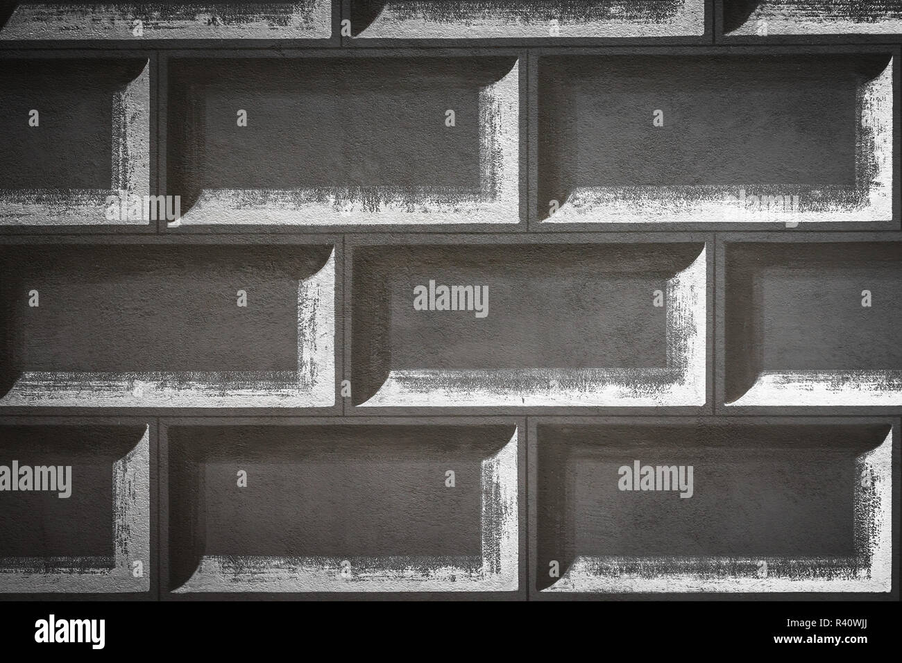 Fake brick wall hi-res stock photography and images - Alamy