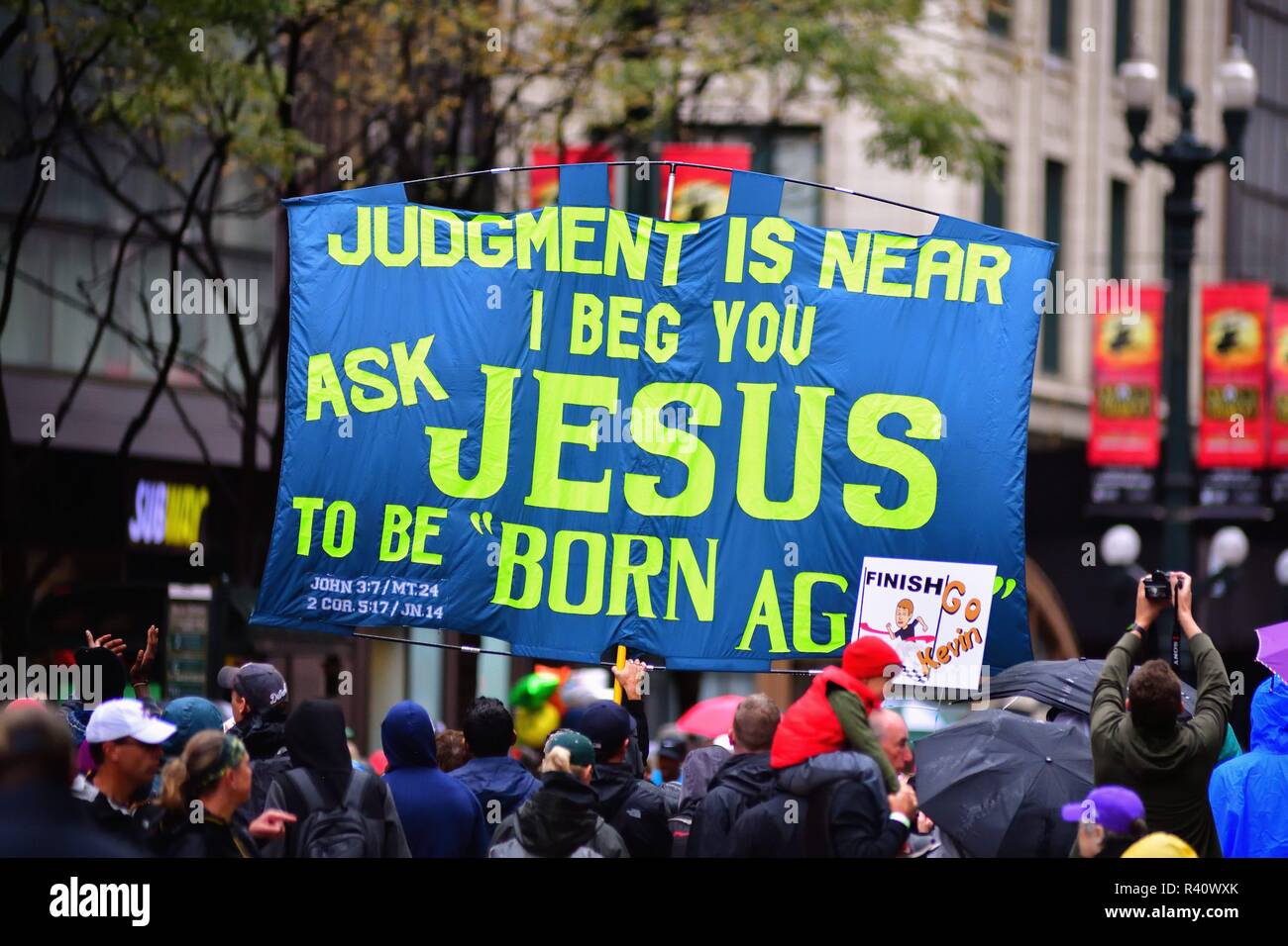 Street signs chicago illinois usa hi-res stock photography and images ...
