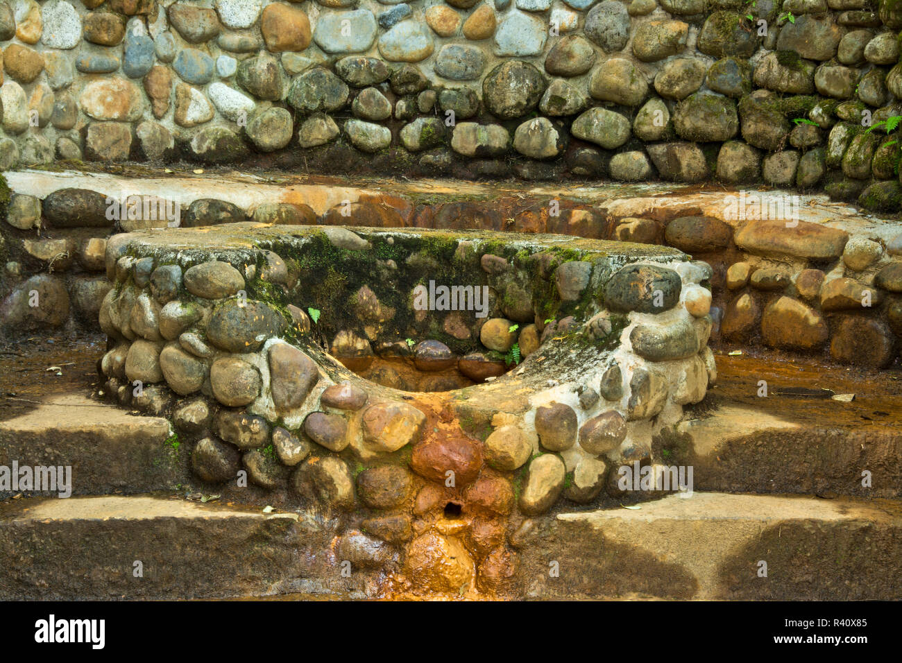 Old well, Longmire nature Trail, Mount Rainier National Park ...