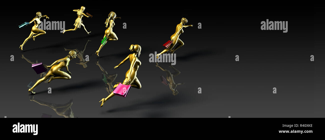 Sales people running hi-res stock photography and images - Alamy