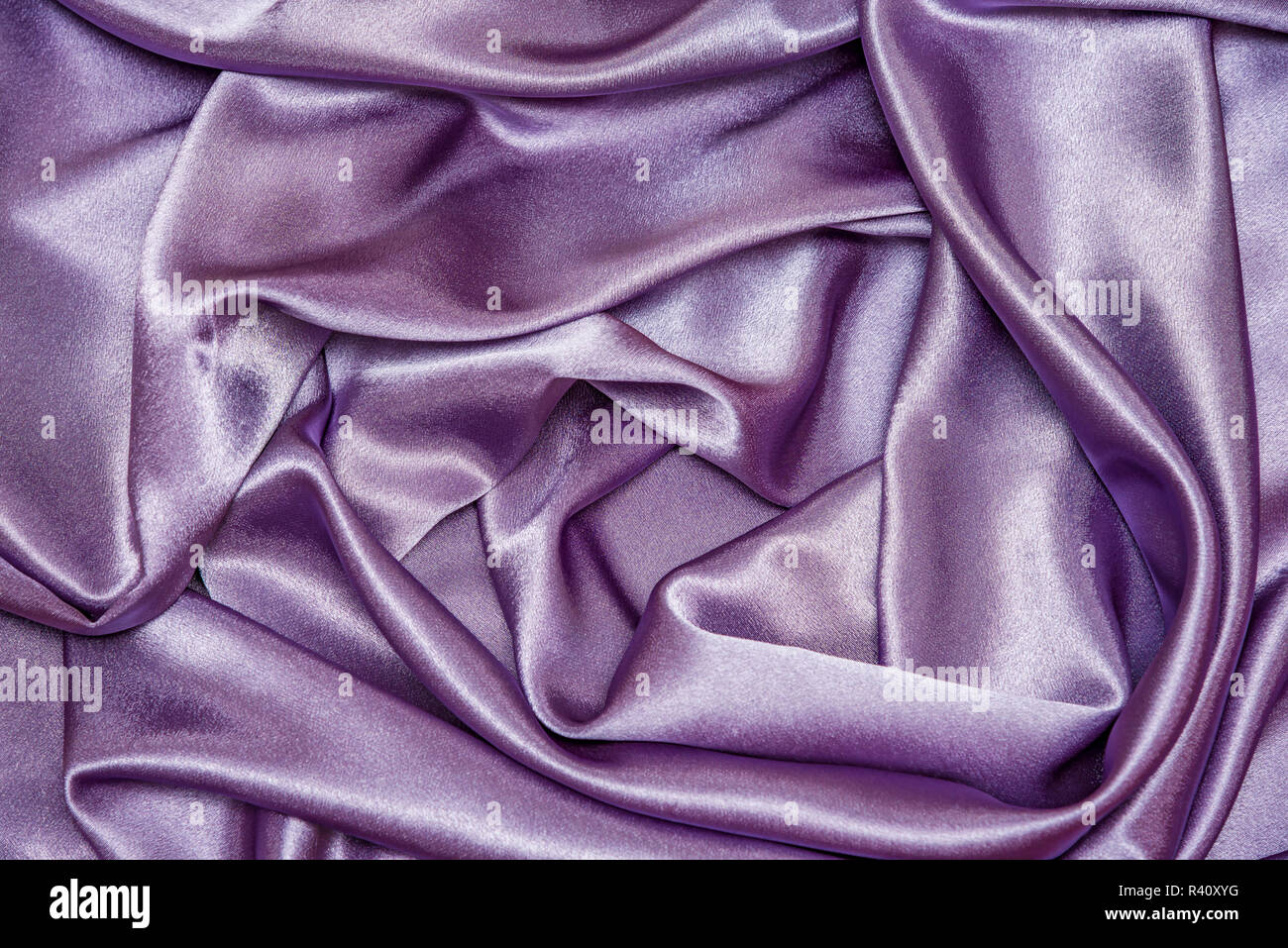 Tissu Satin Violet Cotton Jersey Fabric Unicolour Lila | Wholesale