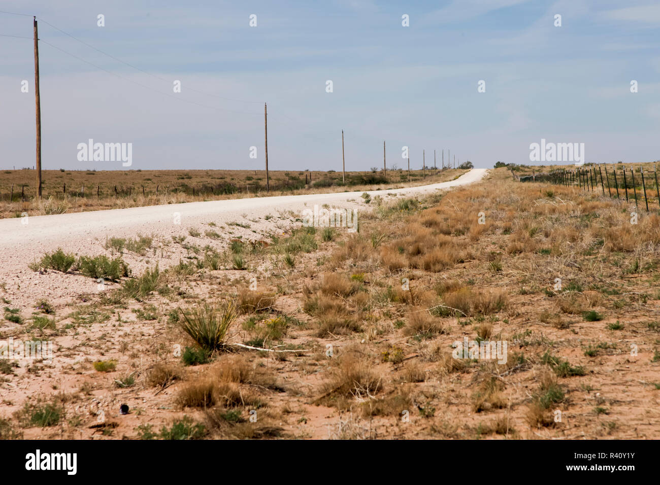 Endee, New Mexico, Usa. Abandoned Route 66 Stock Photo - Alamy