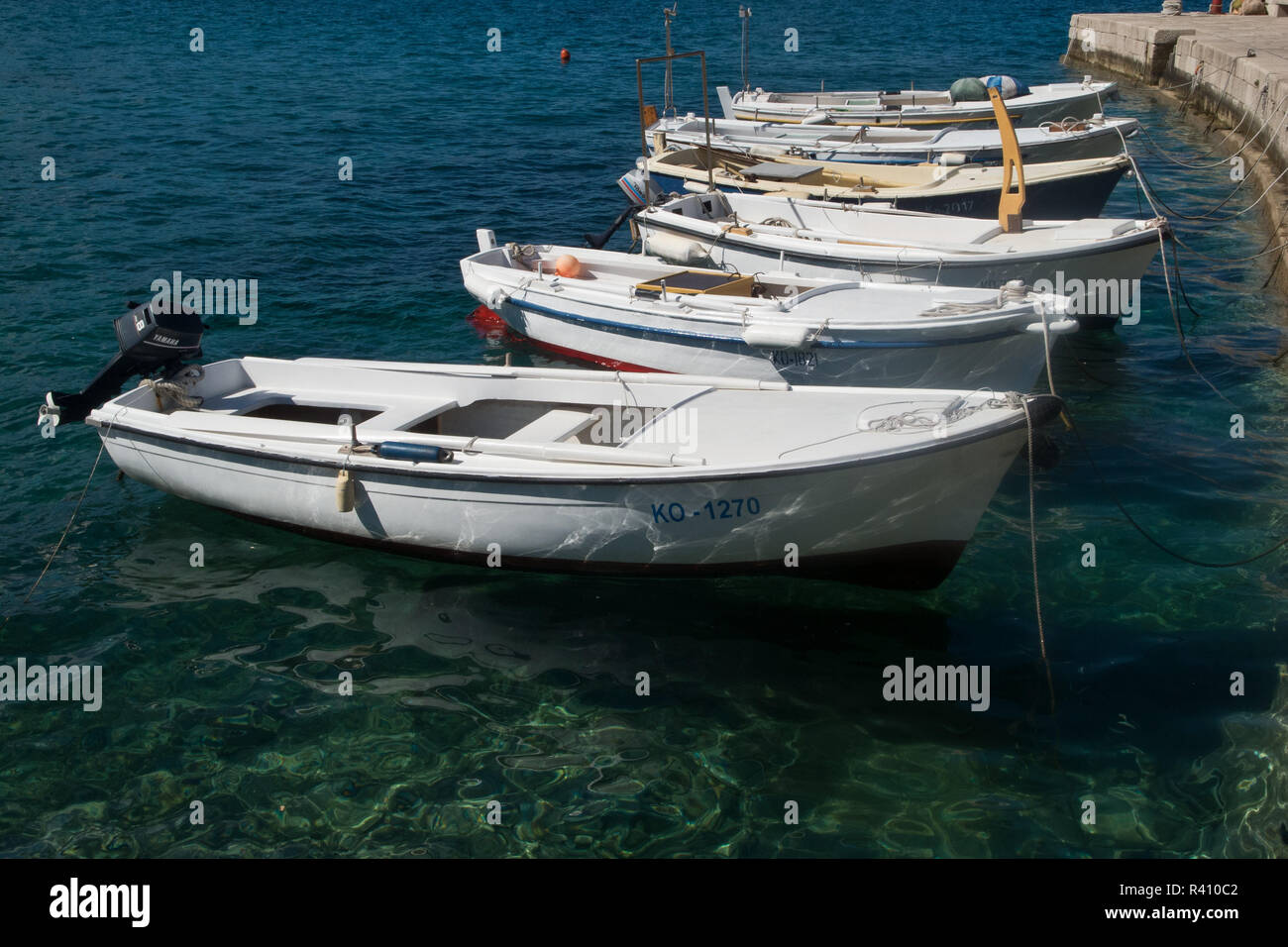 Small boat harbour Stock Photo - Alamy