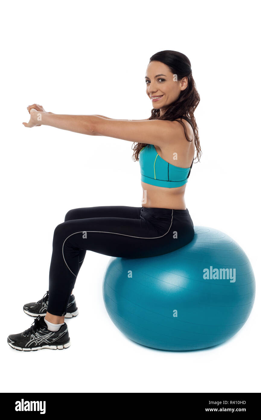 Beautiful young swiss woman Cut Out Stock Images & Pictures - Alamy