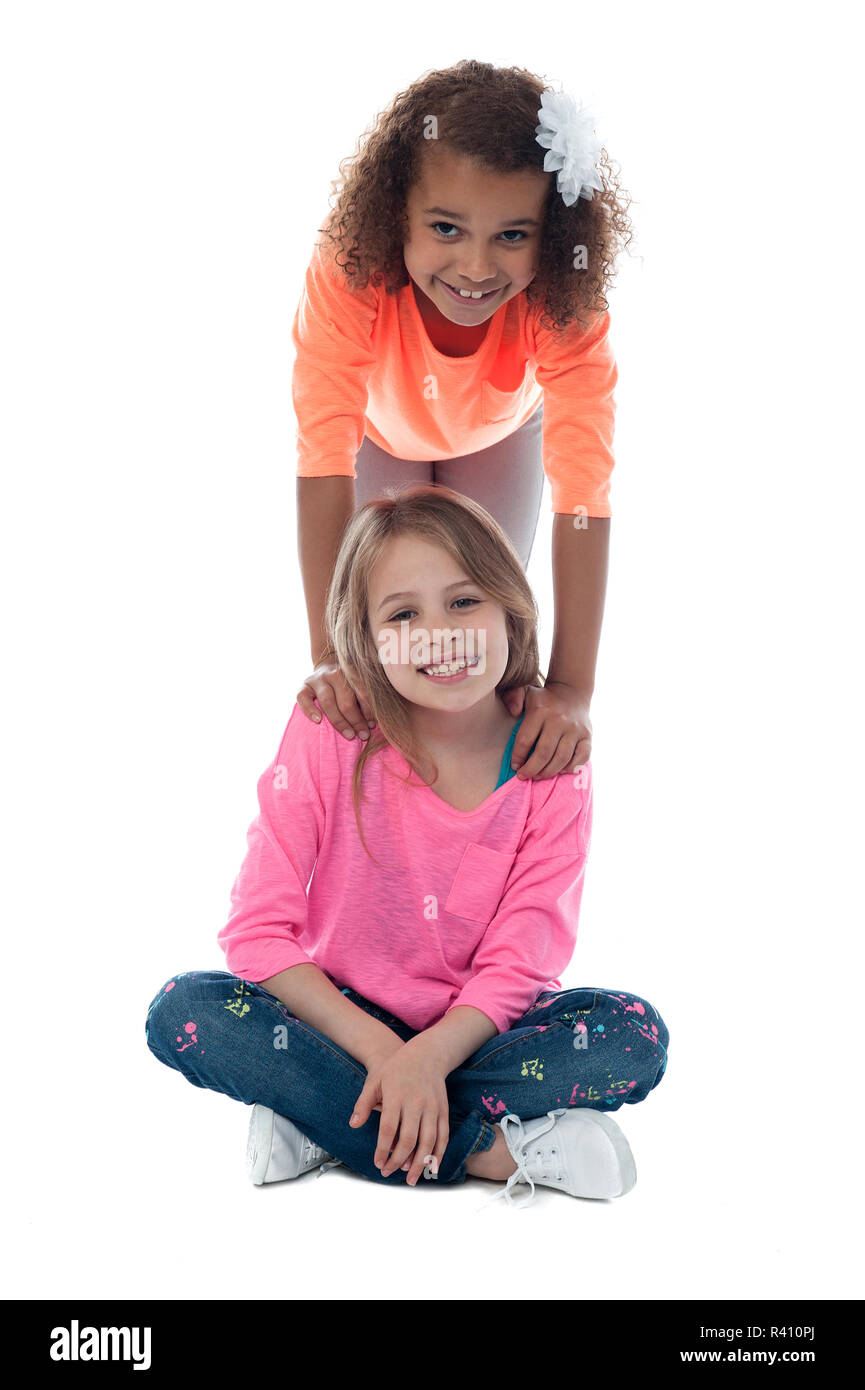 I like to play with my friend Stock Photo - Alamy