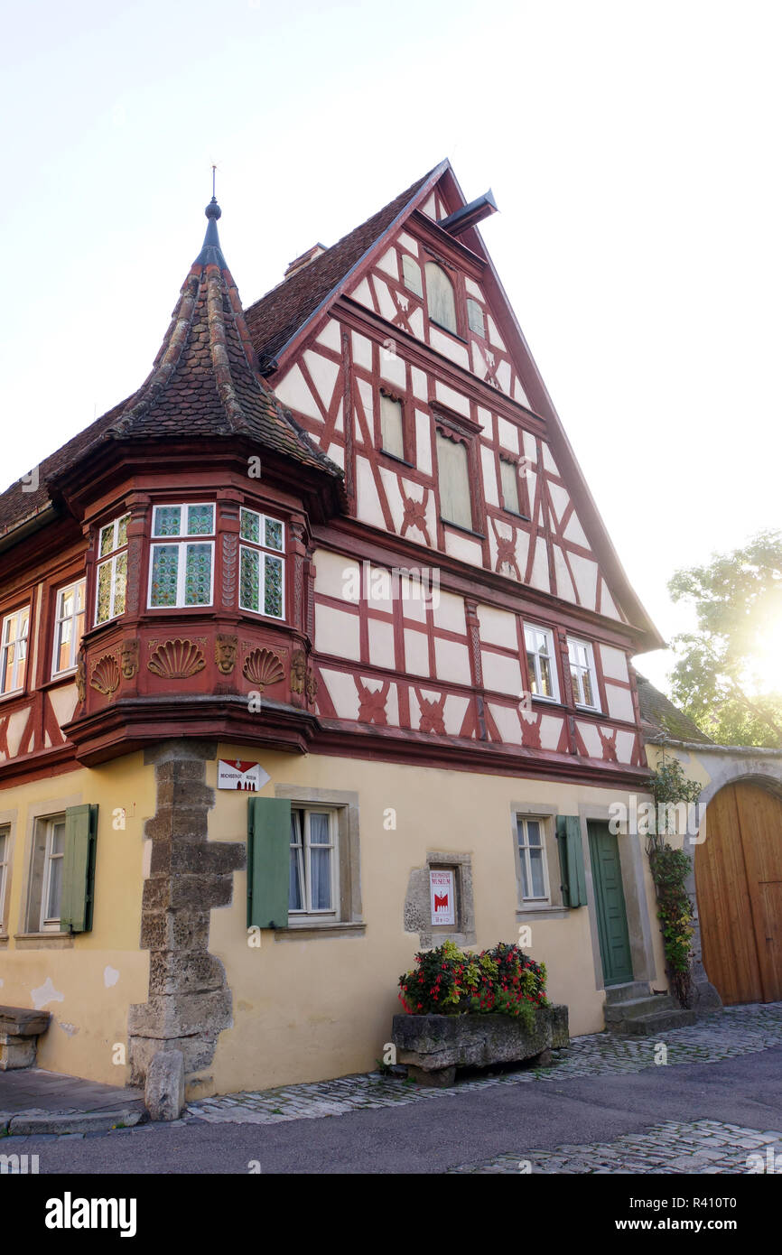 historic residential building in the old town Stock Photo - Alamy