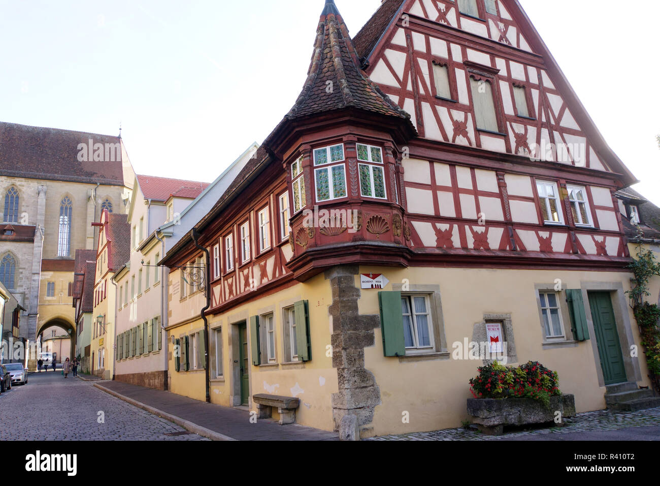 historic residential building in the old town Stock Photo - Alamy