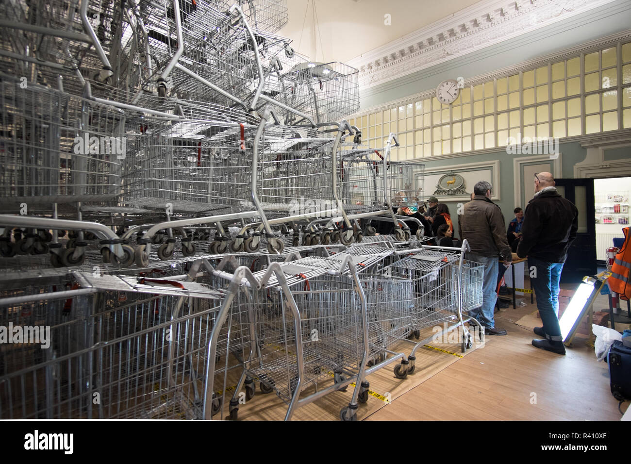 Shopping trolley pyramid hi-res stock photography and images - Alamy