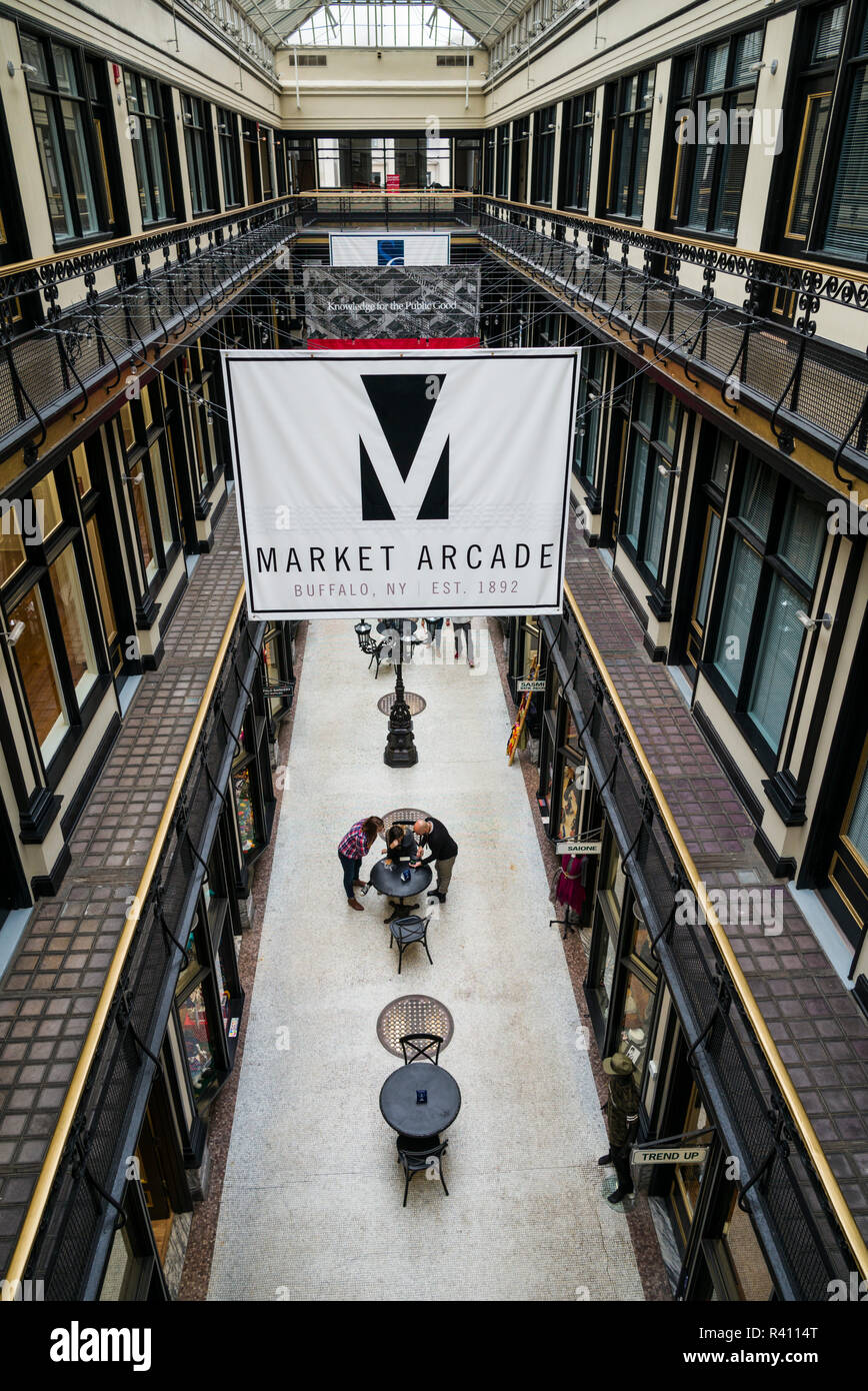 Market arcade buffalo hi-res stock photography and images - Alamy