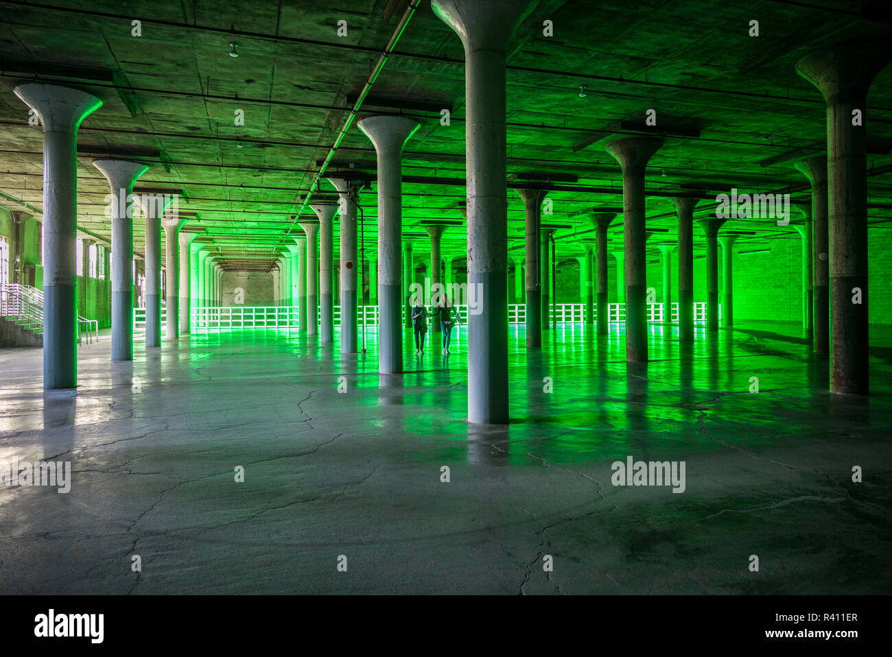 USA, New York, Hudson Valley, Beacon, Dia-Beacon Riggio Galleries, Dan ...