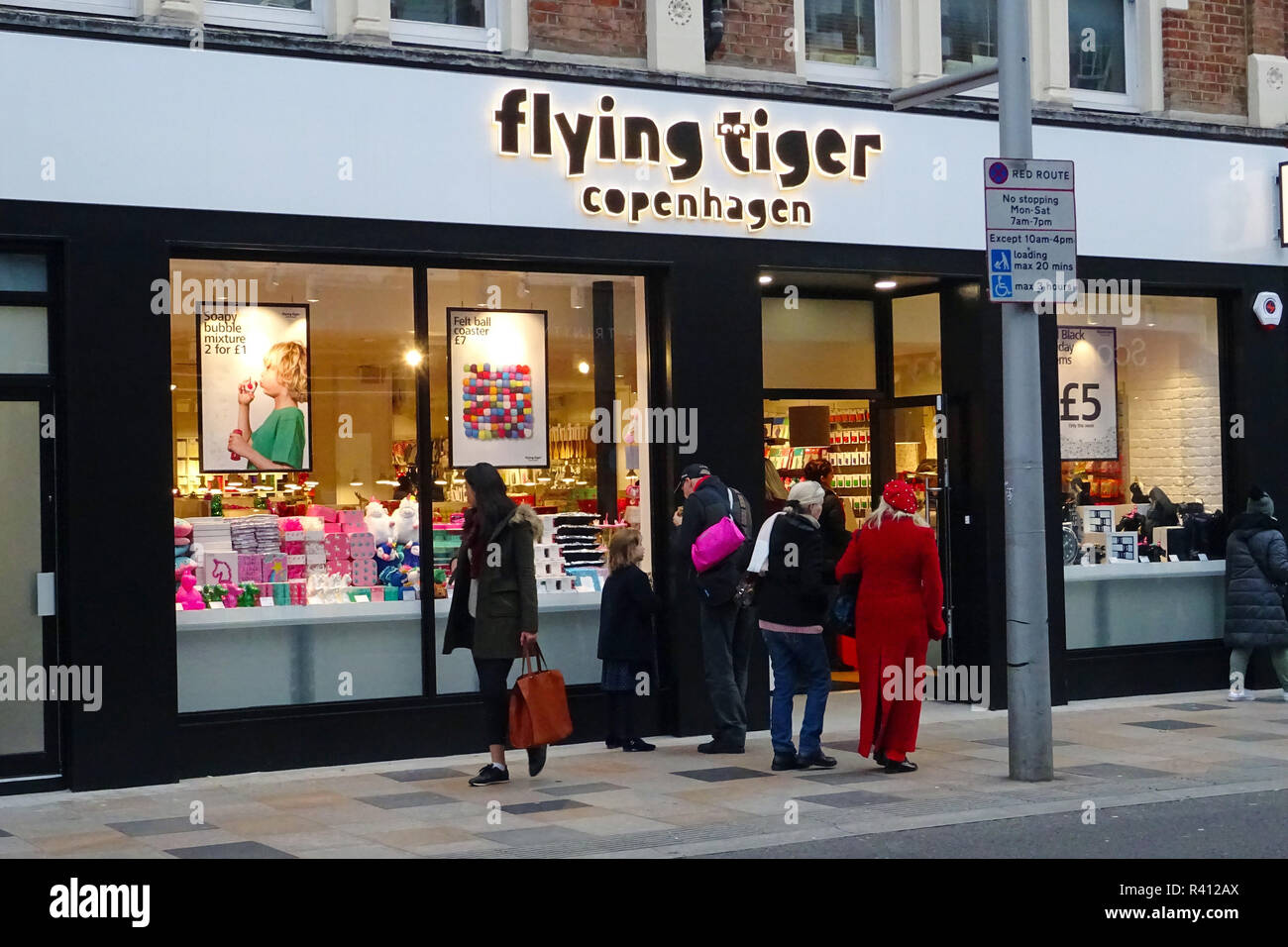 Flying tiger store london hi-res stock photography and images - Alamy