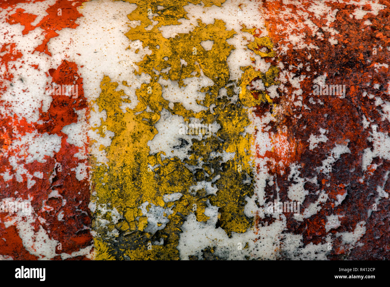 Yellow paint patterns hi-res stock photography and images - Alamy