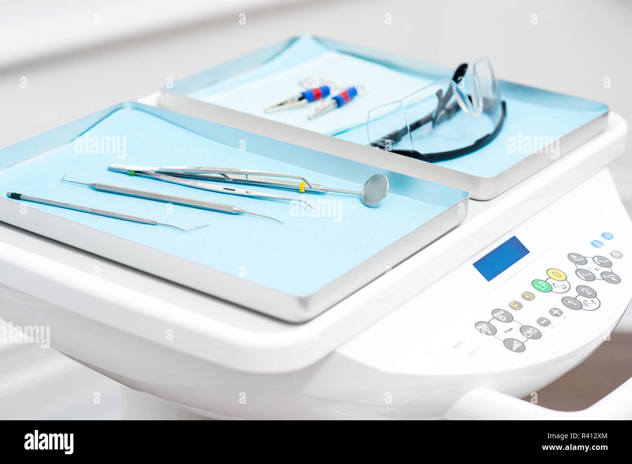 Set of medical equipment Stock Photo - Alamy