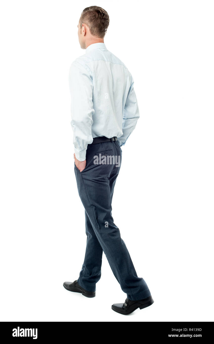 I am off to work. Stylish businessman Stock Photo - Alamy