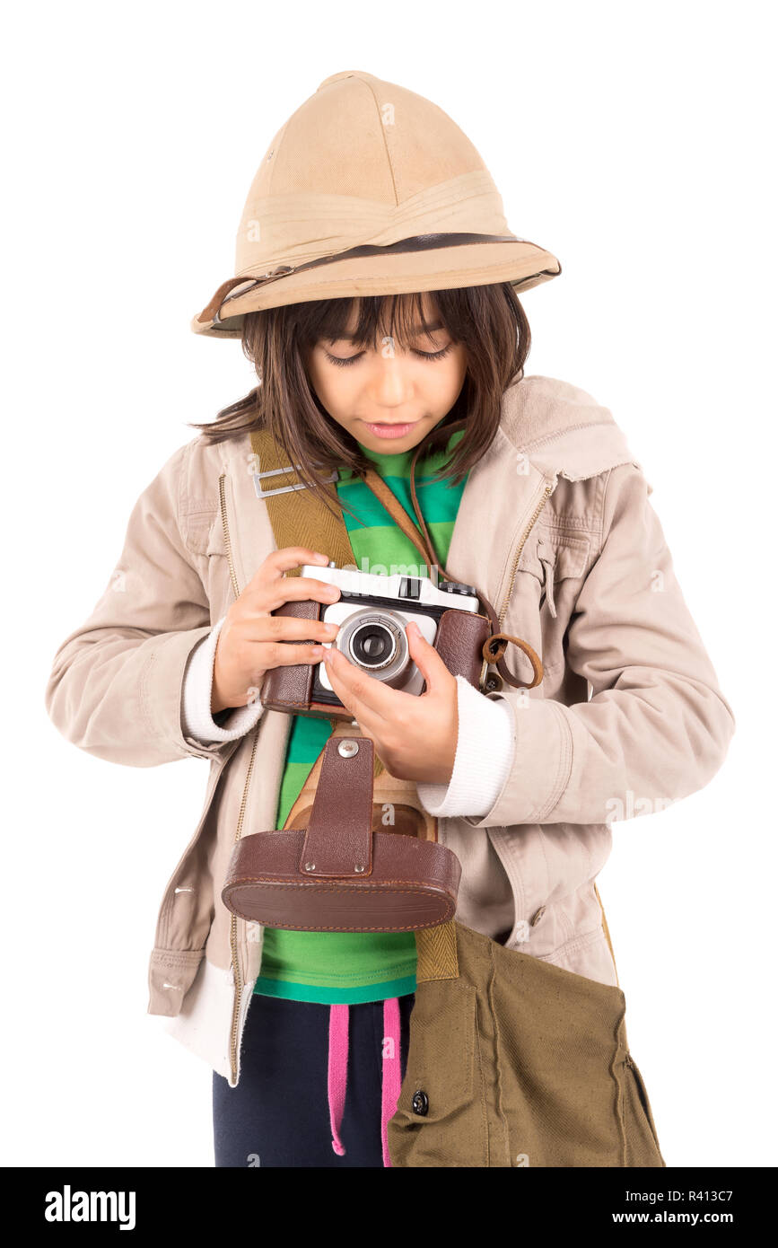 Vintage safari photo hi-res stock photography and images - Alamy