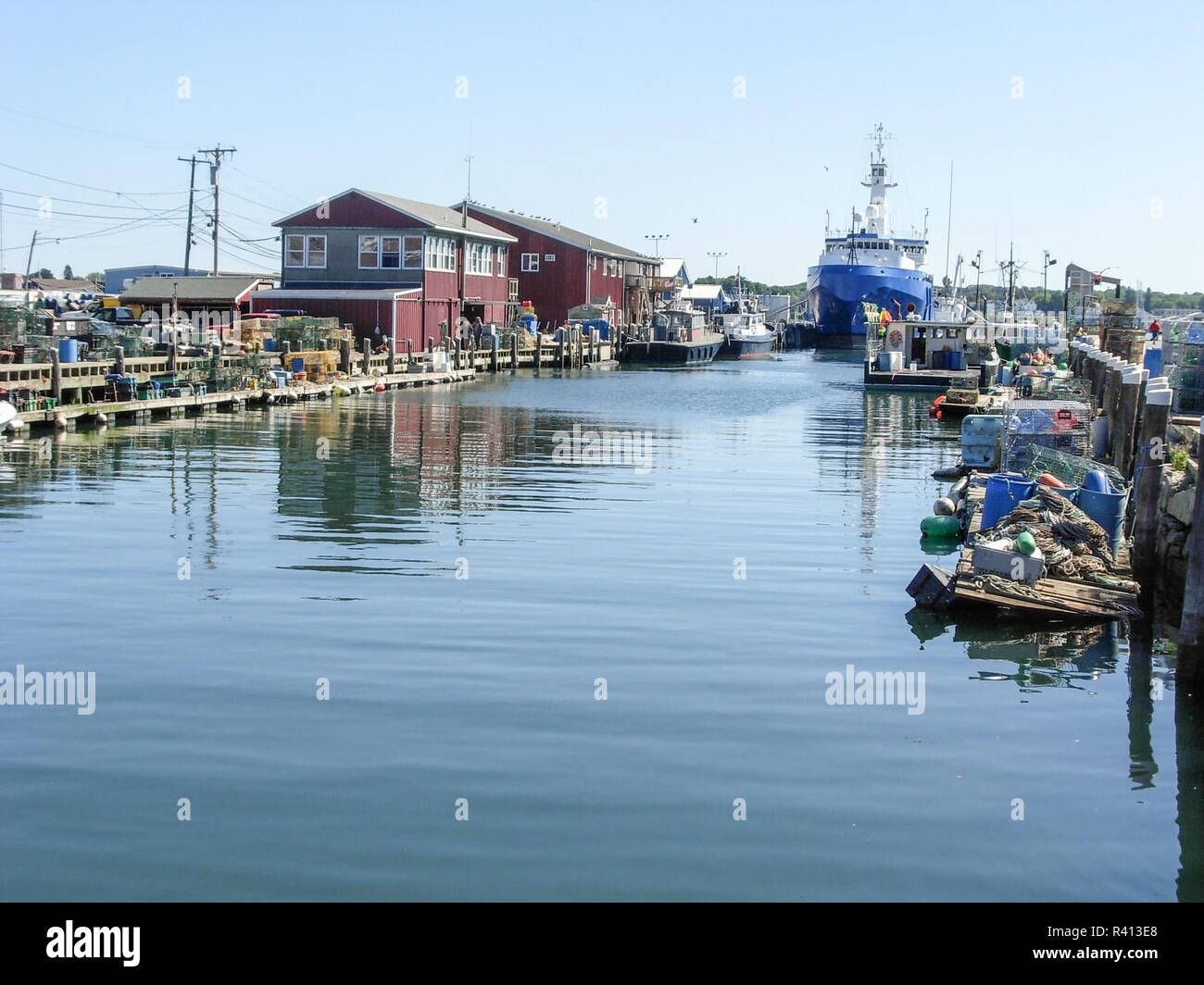Portland maine harbor dock hi-res stock photography and images - Alamy