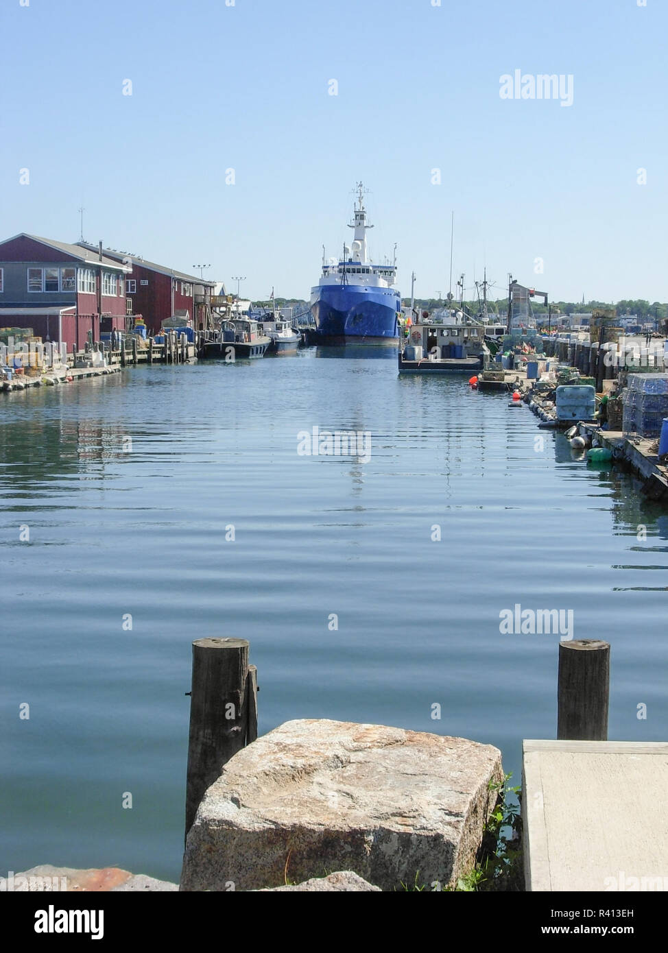 Portland maine harbor dock hi-res stock photography and images - Alamy