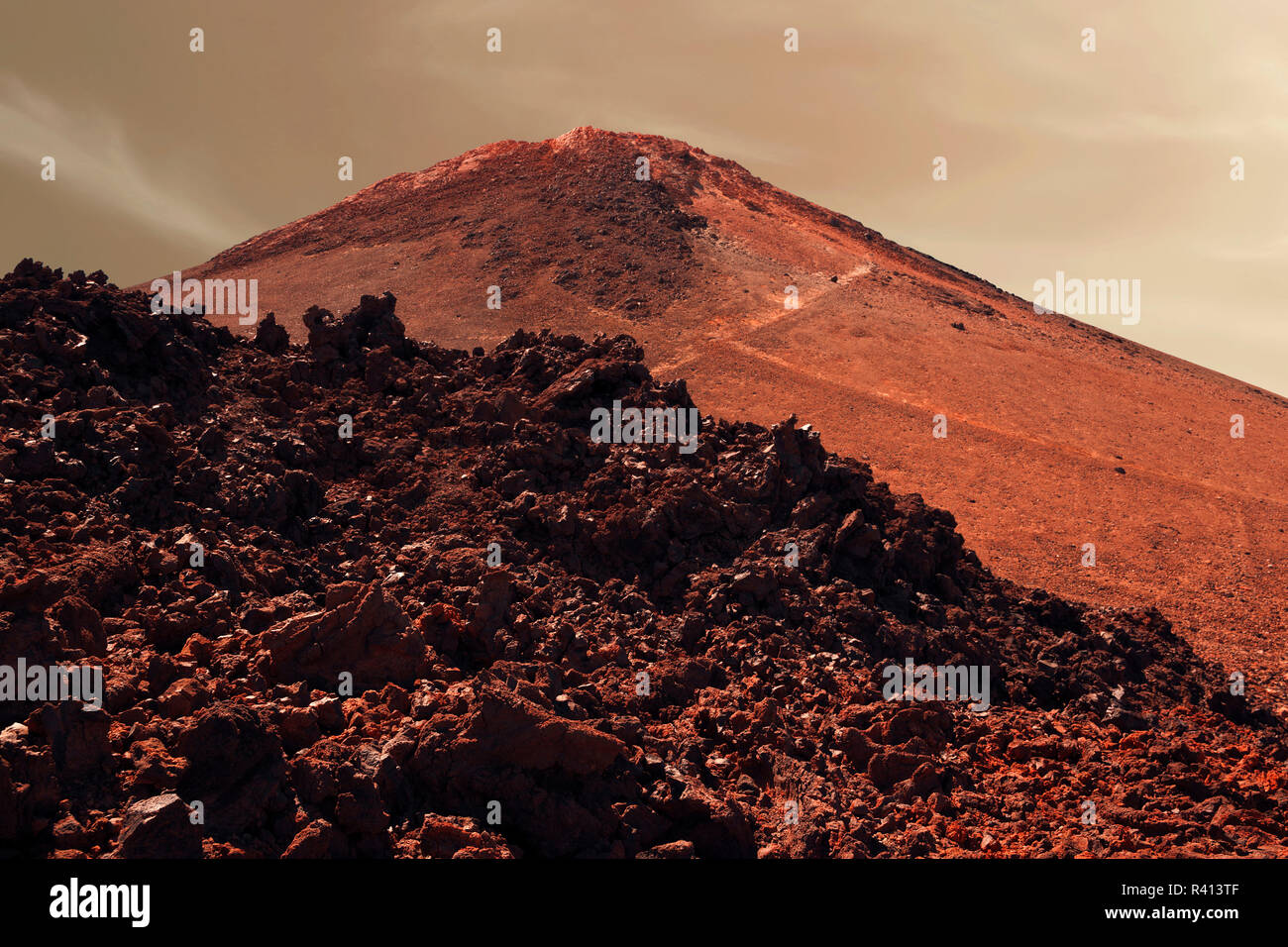 Red planet mars hi-res stock photography and images - Alamy