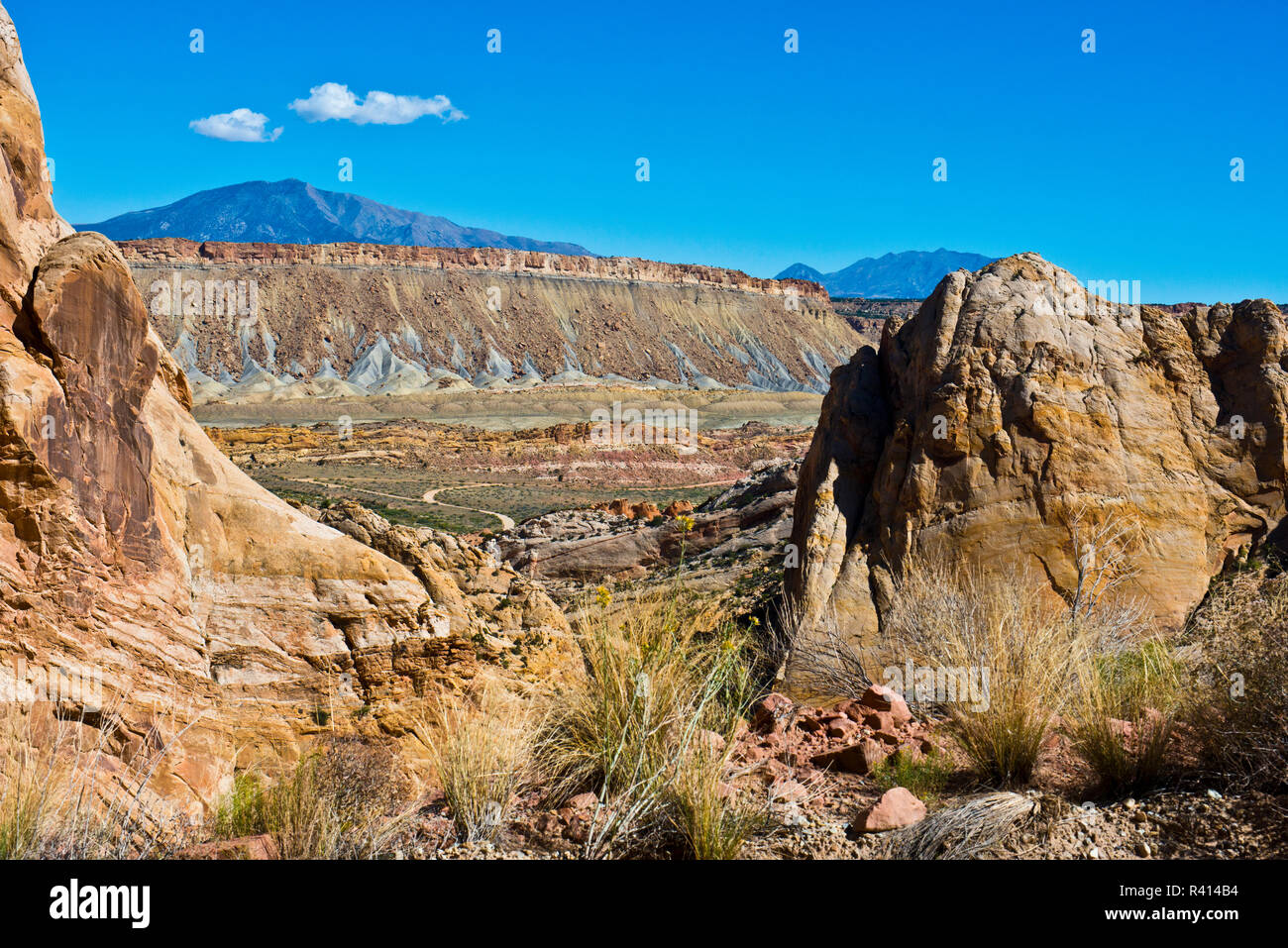 Burr trail switchbacks hi-res stock photography and images - Alamy