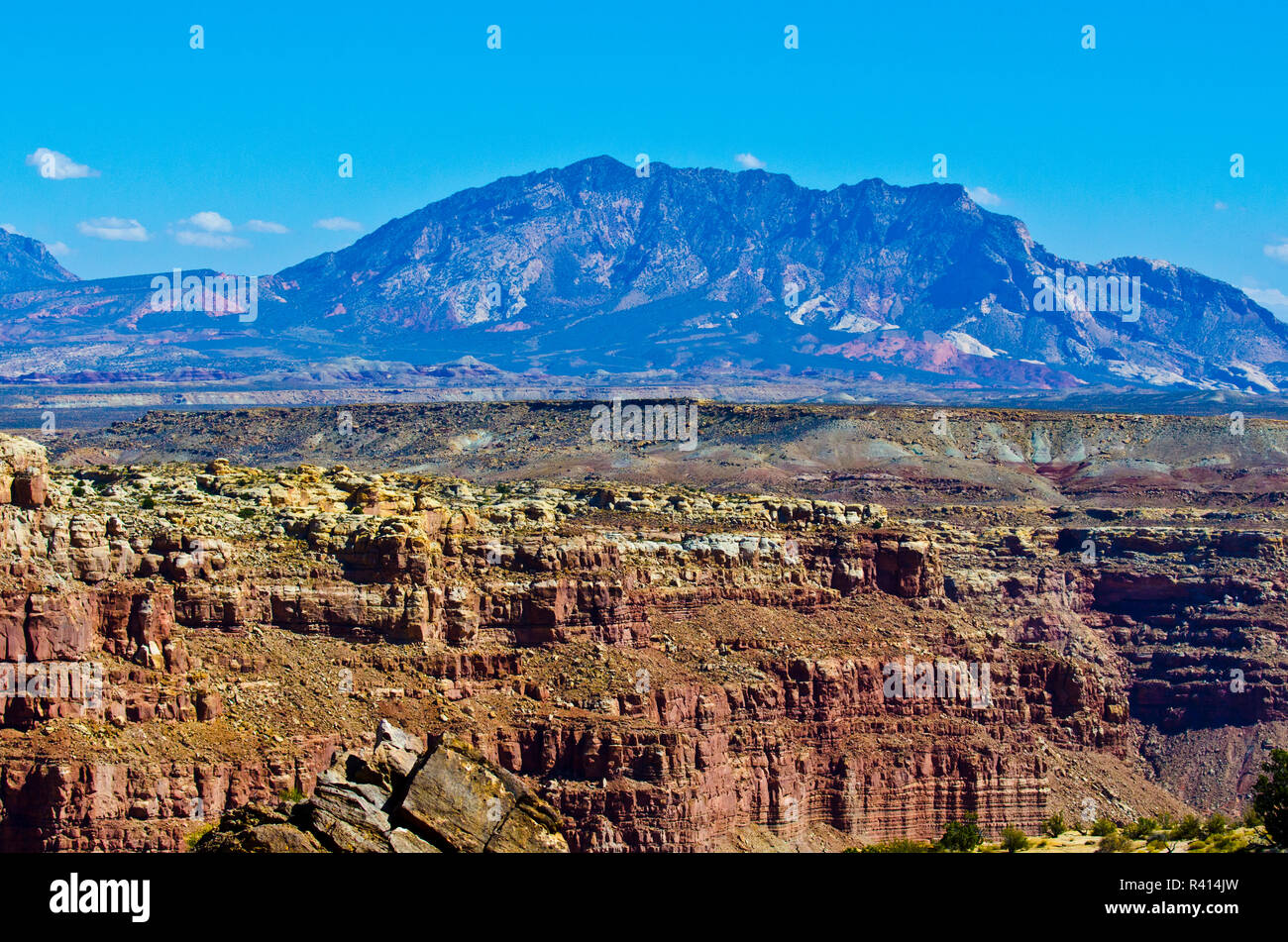 USA, Utah, Henry Mountains, Glen Canyon National Recreation Area Stock ...