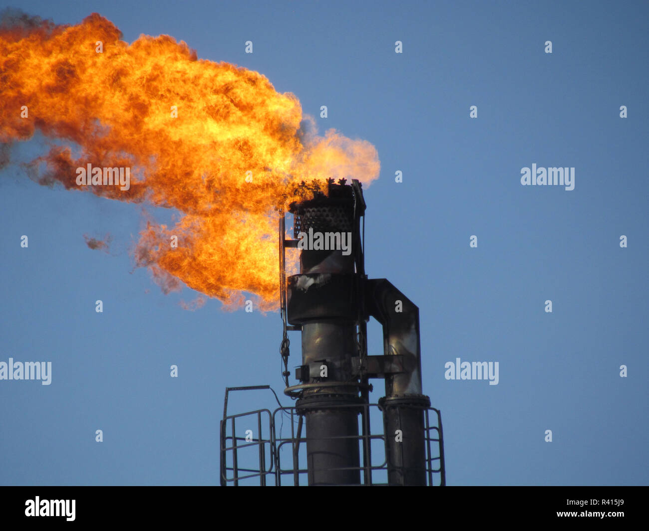 Torch system on oil hi-res stock photography and images - Alamy