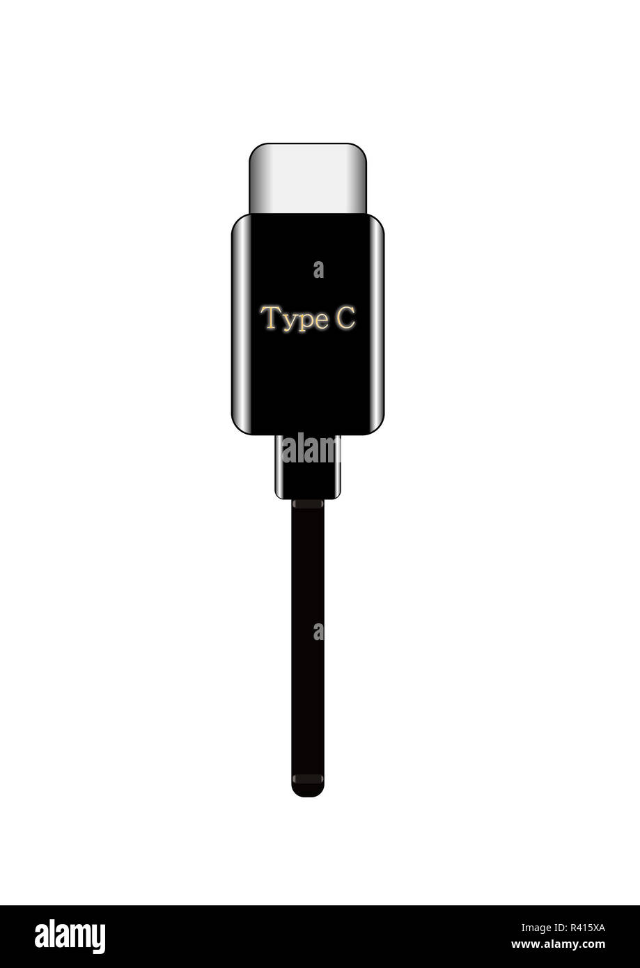 USB 3.X type C connector Stock Photo - Alamy