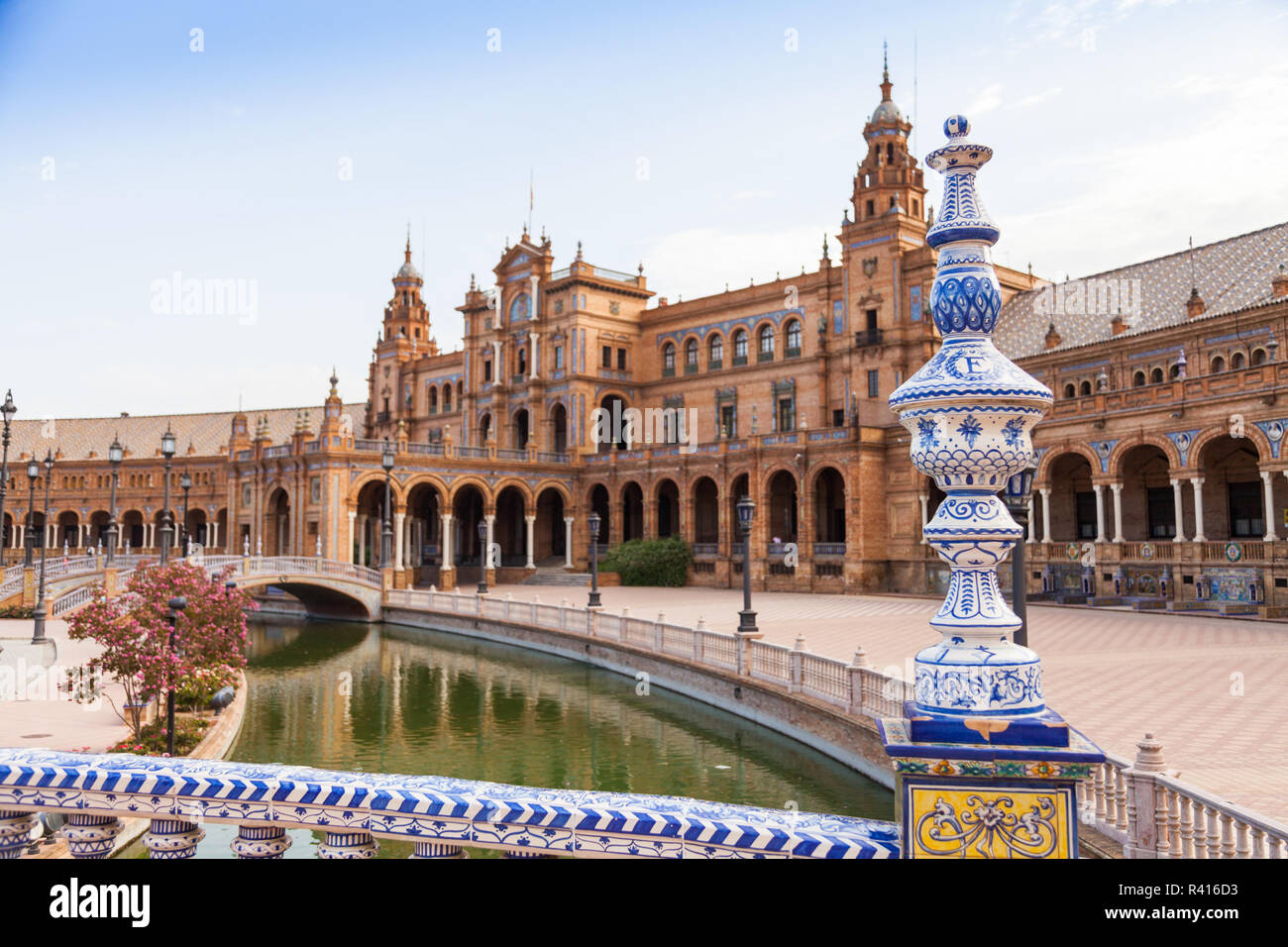 Seville Spain Square Stock Photo - Alamy