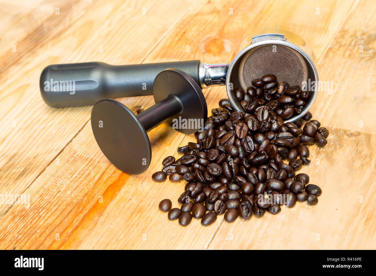 Group head coffee machine hi-res stock photography and images - Alamy