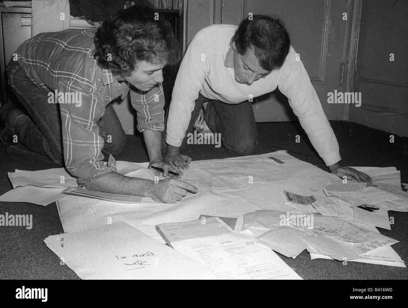 Steve Rubell Ian Schrager Studio 54 1977 Photo By Adam Scull/PHOTOlink ...