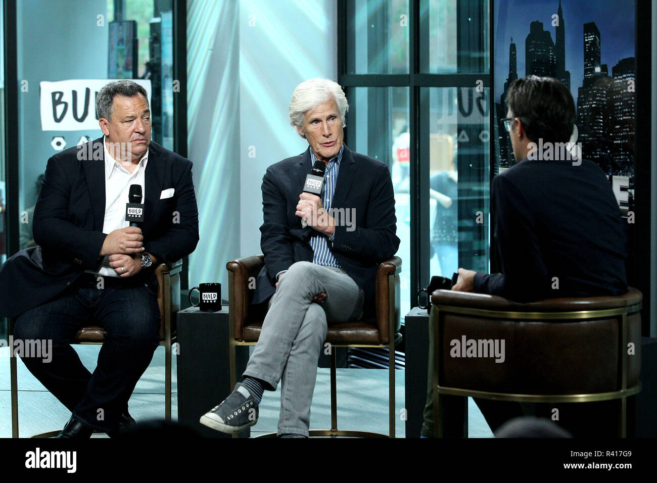 NEW YORK, NY - SEPTEMBER 19: Build presents Josh Mankiewicz and Keith ...