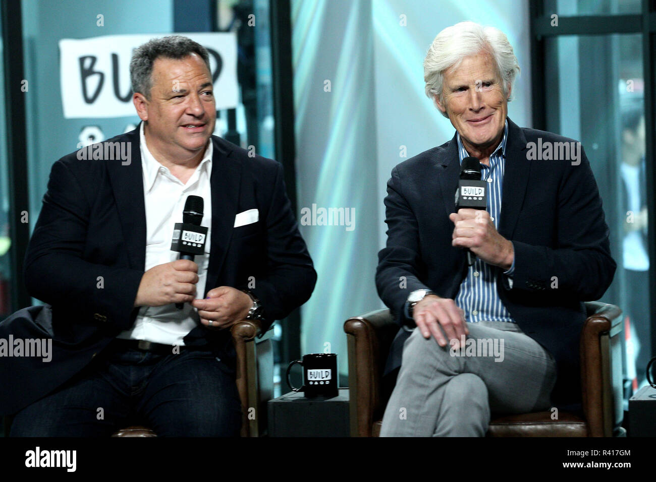 NEW YORK, NY - SEPTEMBER 19: Build presents Josh Mankiewicz and Keith ...