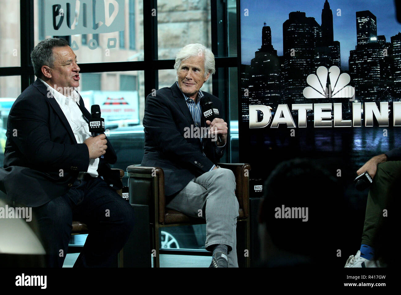 NEW YORK, NY - SEPTEMBER 19: Build presents Josh Mankiewicz and Keith ...