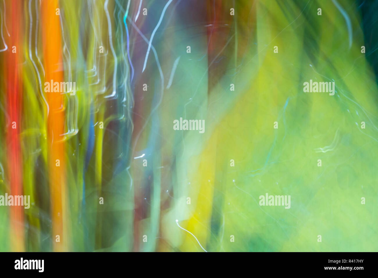 Colorful glass with blurred motion effect Stock Photo - Alamy